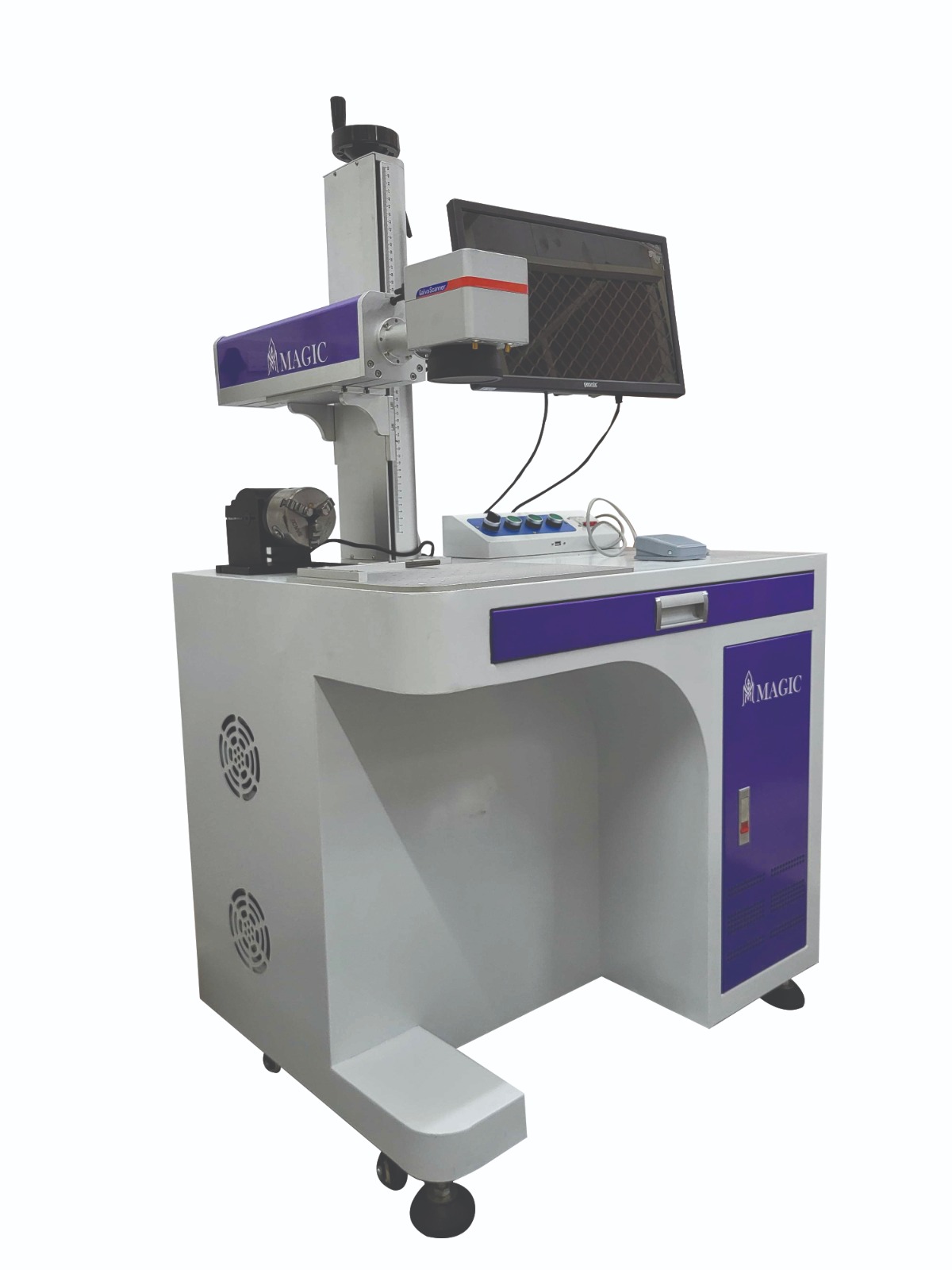 Portable Dot Peen Marking Machine - Magic Machine Tech